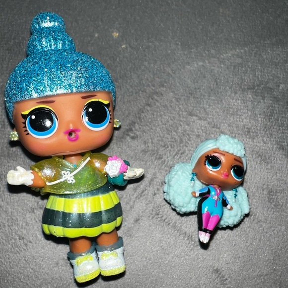 Toys | Lol Surprise Glitter Doll Set Blue And Green | Poshmark